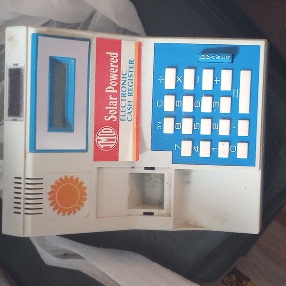 Toys | Vintage 1977 Solar Powered Cash Register | Poshmark